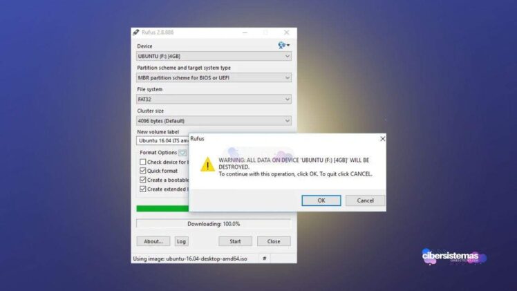 Como usar o Rufus para gravar uma imagem ISO em um pendrive ...