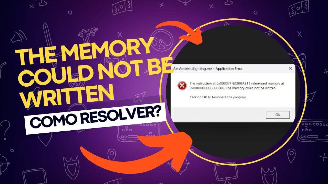 Erro “The Memory Could Not Be Written” no Windows 11 – Cibersistemas.pt