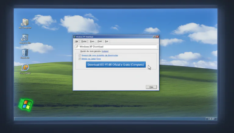 Windows XP Download: ISO PT-BR Oficial e Grátis (Completo ...