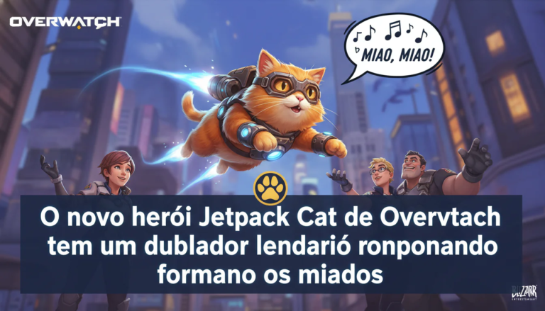O novo herói Jetpack Cat de Overwatch tem um dublador lendário ...